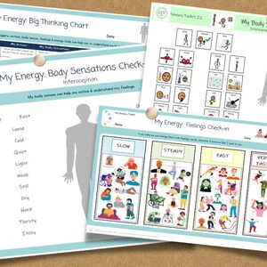 Interoception Sensory Tools 1, Body Sense, Resources, Self-regulation ...