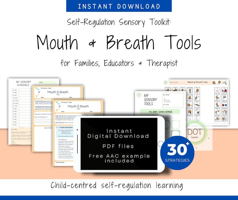 Oral Sensory Tools, Breath, Resources, Self-regulation, Oral, Classroom ...