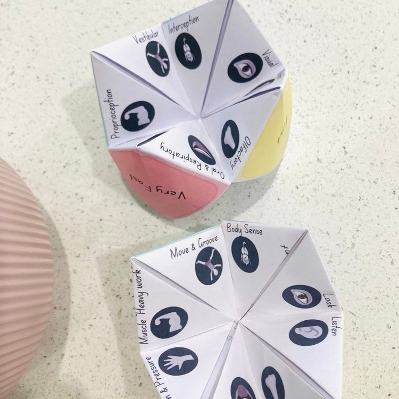 Sensory Tools Fortune Tellers, Self-regulation, Energy Tools, Learning ...