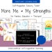 About Me Tools, Strengths, Skills, Relationships, Self Regulation ...