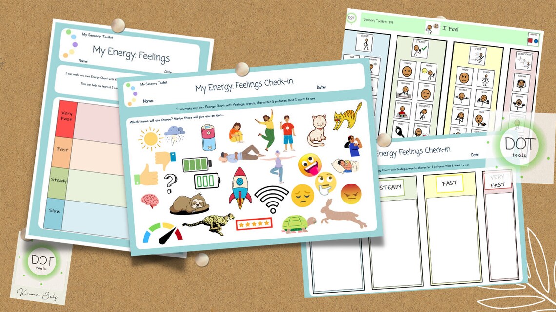 Feelings Tools, Resources, My Self-regulation, Sensory Tools, Emotions ...