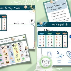 Self-regulation Visuals Toolkit- Colourful, Sensory Tools, Feelings ...