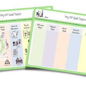 OT Goal Setting & Planning, Functional, Strengths, Therapy, Skills ...