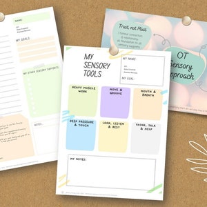 Sensory Processing Handouts, Self-regulation, OT, Energy, Sensory ...