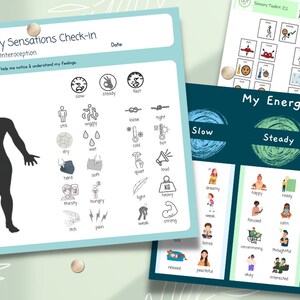 Interoception Body Cues/senses 2, Resources, Energy, Feelings, Self ...