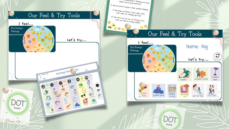 Self-regulation Visuals Toolkit- Emoji, Sensory Tools, Feelings ...