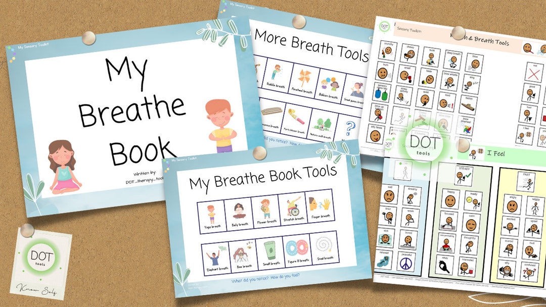 My Breathe Book, Children's Book, Self-regulation, Sensory Tools ...