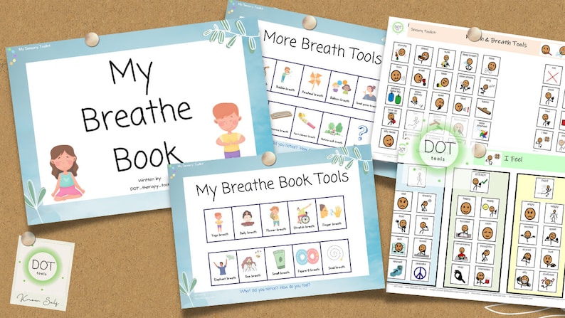 My Breathe Book, Children's Book, Self-regulation, Sensory Tools ...