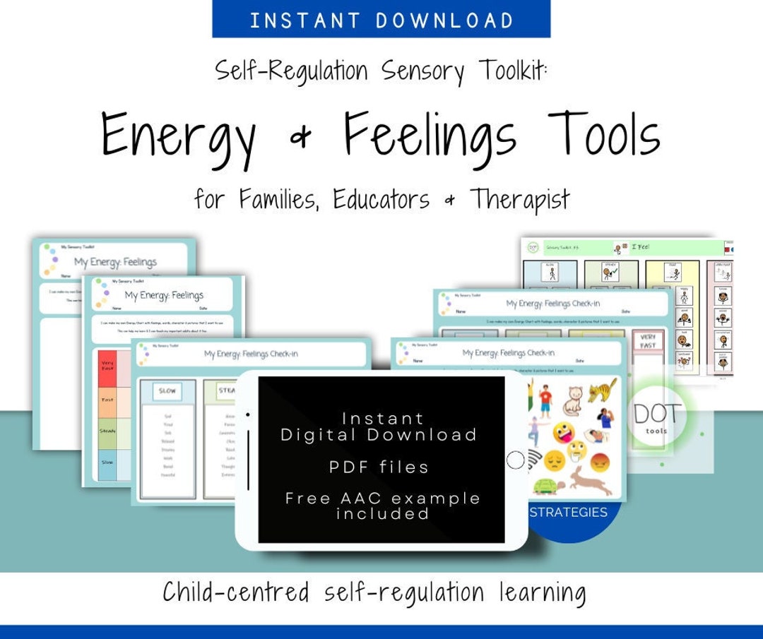Feelings Tools, Resources, My Self-regulation, Sensory Tools, Emotions ...