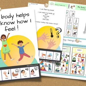 Interoception Children's Book, My Body Helps Me Know How I Feel, Body ...