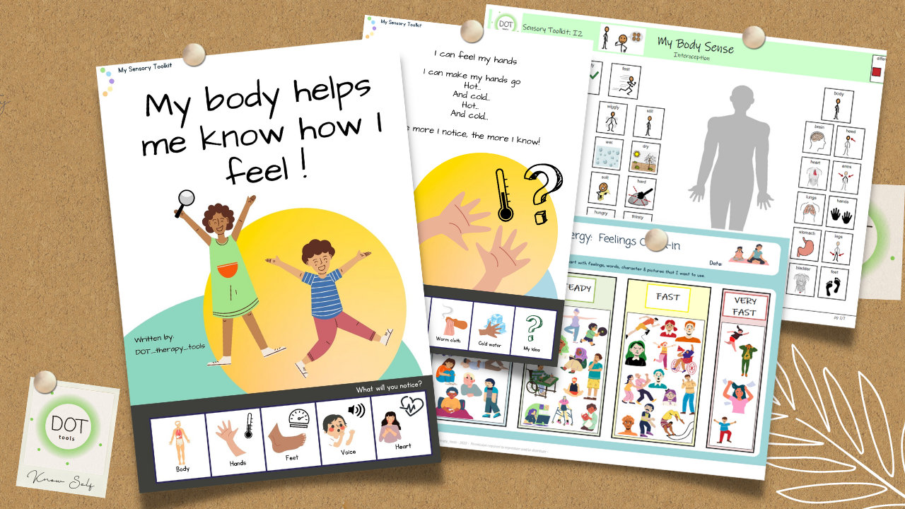 Interoception Children's Book, My Body Helps Me Know How I Feel, Body ...