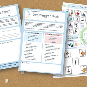 Deep Pressure Sensory Tools, Tactile, Resources, Self Regulation ...