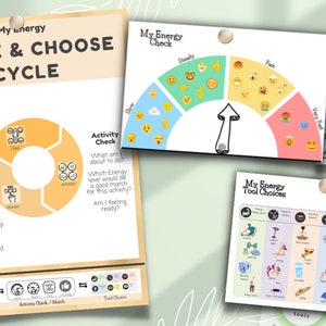Self Regulation: Energy Check & Choose Toolkit, Feelings Speedo ...