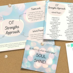Strengths OT Resource Pack, Strengths-based, Occupational Therapy ...