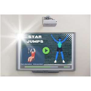 Animated Brain Break: Focus Five Strength Exercises, MP4, Self ...