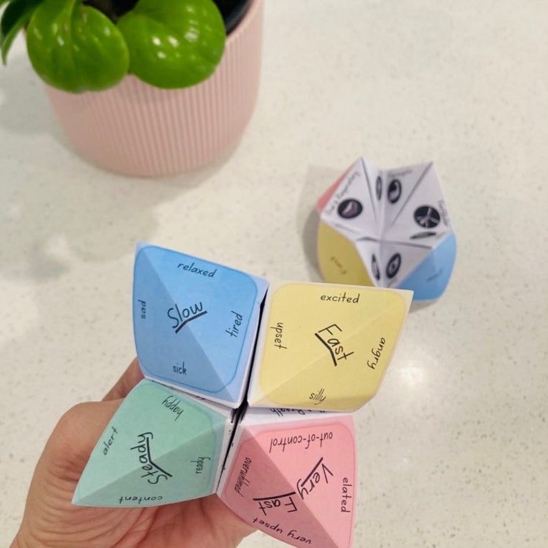 Sensory Tools Fortune Tellers, Self-regulation, Energy Tools, Learning ...