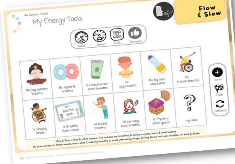 Animated Brain Break: Breathing Exercises, MP4, Self-regulation ...