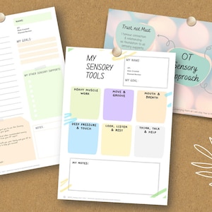 Sensory Diet, Sensory Schedule, Resources, Self Regulation, Child, Teen ...