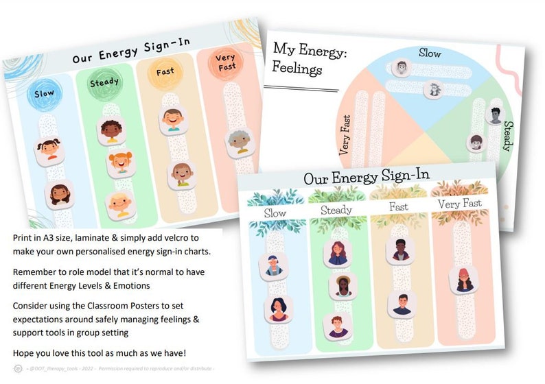 Self-regulation Visuals Toolkit Colourful, Sensory Tools, Feelings ...
