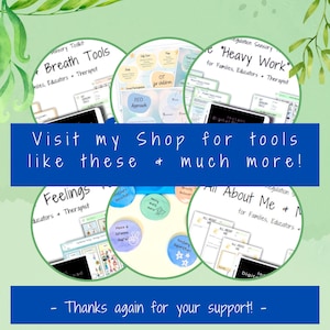 Feelings Wheel, Energy Tools, Self Regulation, Sensory Tools, Resources ...