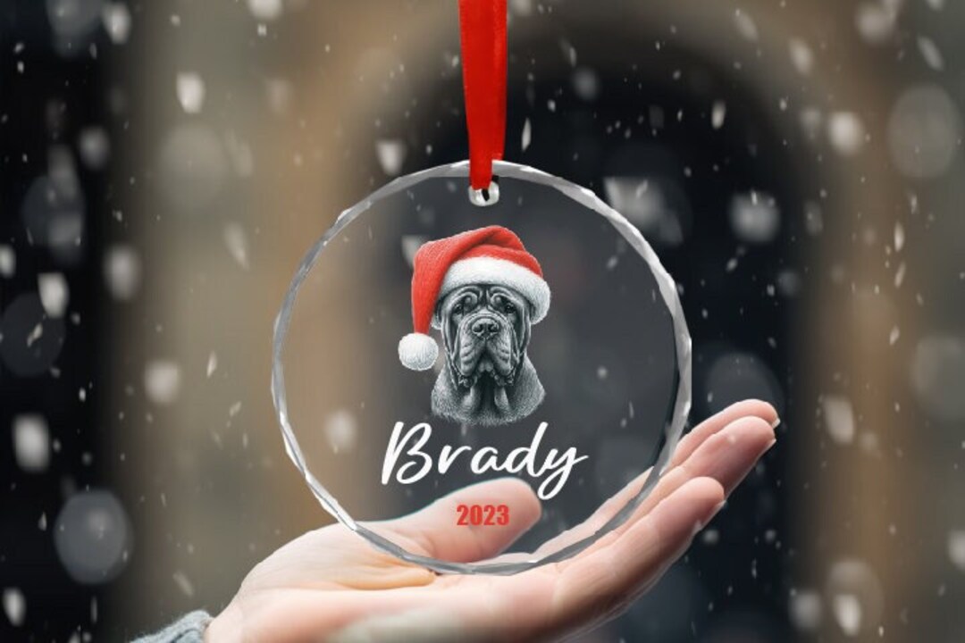 Cane Corso Lovers Gift, Custom Cane Corso Mom Ornament , Dog Christmas ...