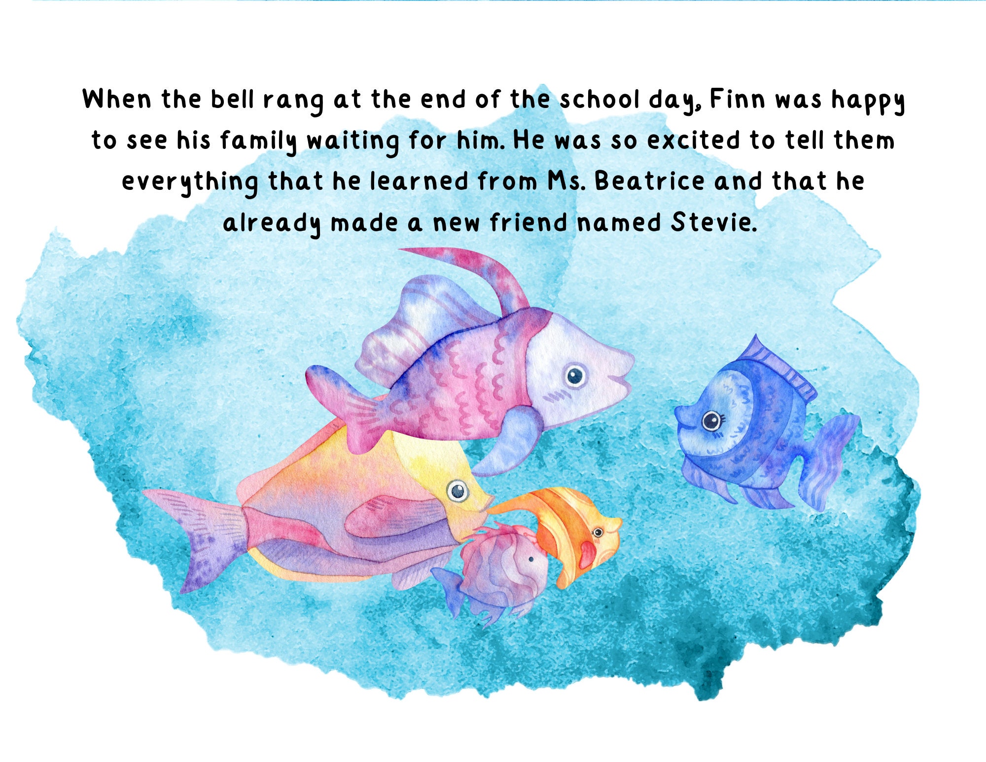 Personalized First Day of School Book for a BOY - Etsy