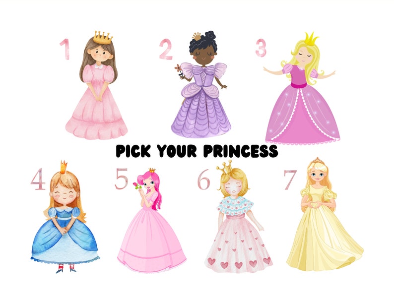 PERSONALIZED PRINCESS BEDTIME Book Poetry, Nursery Rhymes and ...