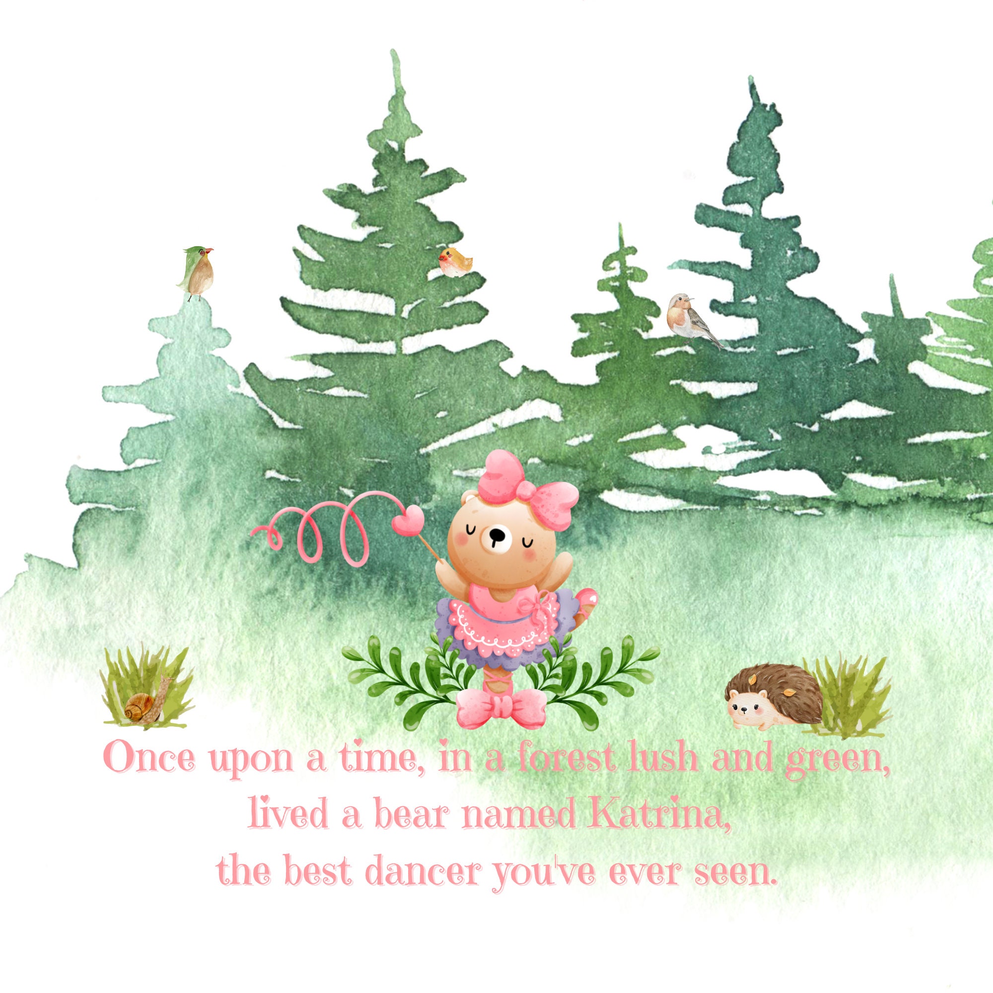 Personalized Dance Recital Book Dancer Gift Idea Personalized Ballerina ...