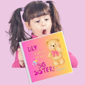 Personalized Big Sister Book: Baby Shower Sibling Gift - Etsy