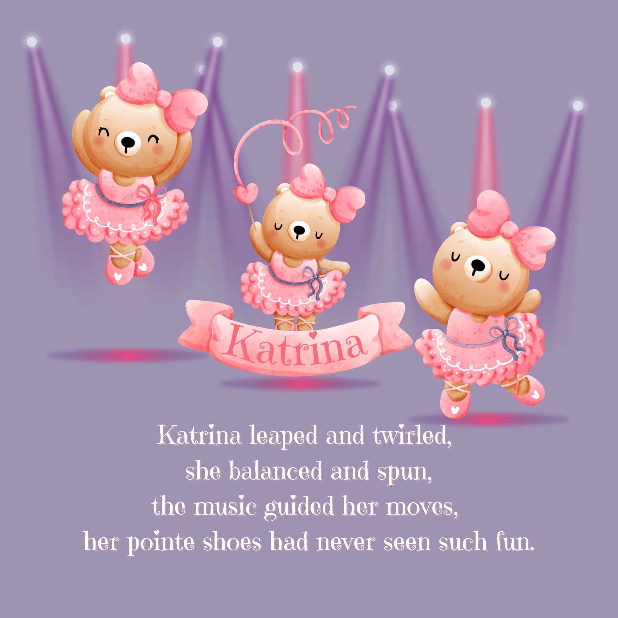 Personalized Dance Recital Book Dancer Gift Idea Personalized Ballerina ...