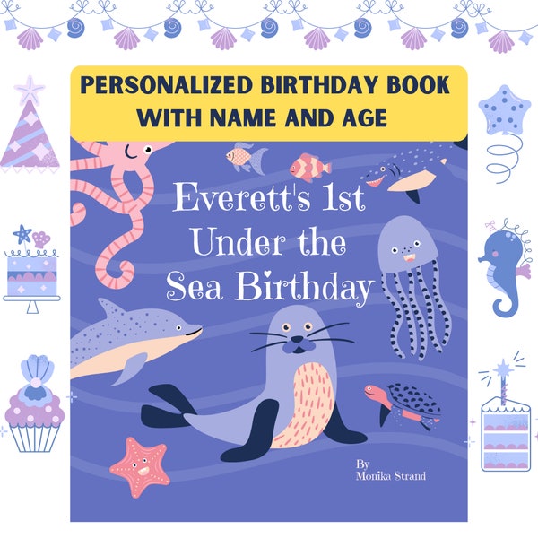 1st Birthday Girl Book - Etsy