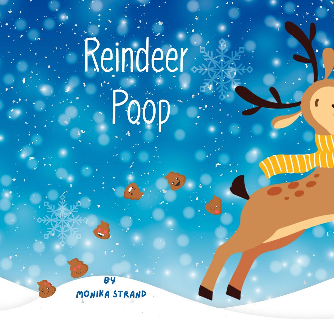 Reindeer Poop Christmas Book | Funny Kids Holiday Story | Silly Xmas ...