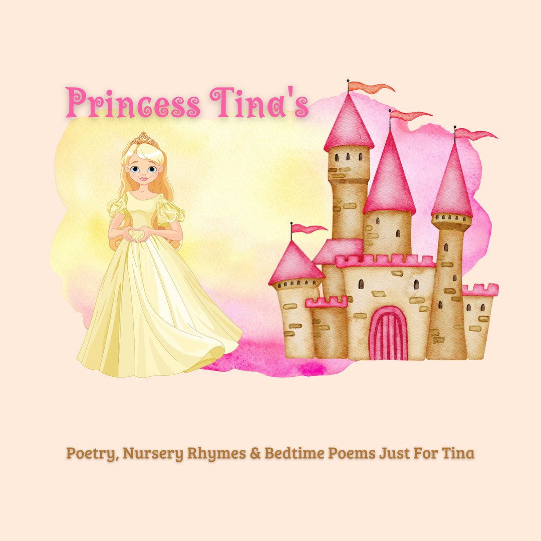 PERSONALIZED PRINCESS BEDTIME Book Poetry Nursery Rhymes Personalized ...
