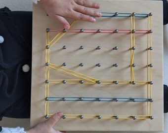 Printable 'geoboard Cards' for Lovevery Match and Tap - Etsy