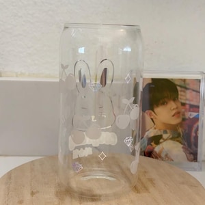 Color Changing SVT Choitcherry Couprang Glass Cup | Seventeen Kpop ...