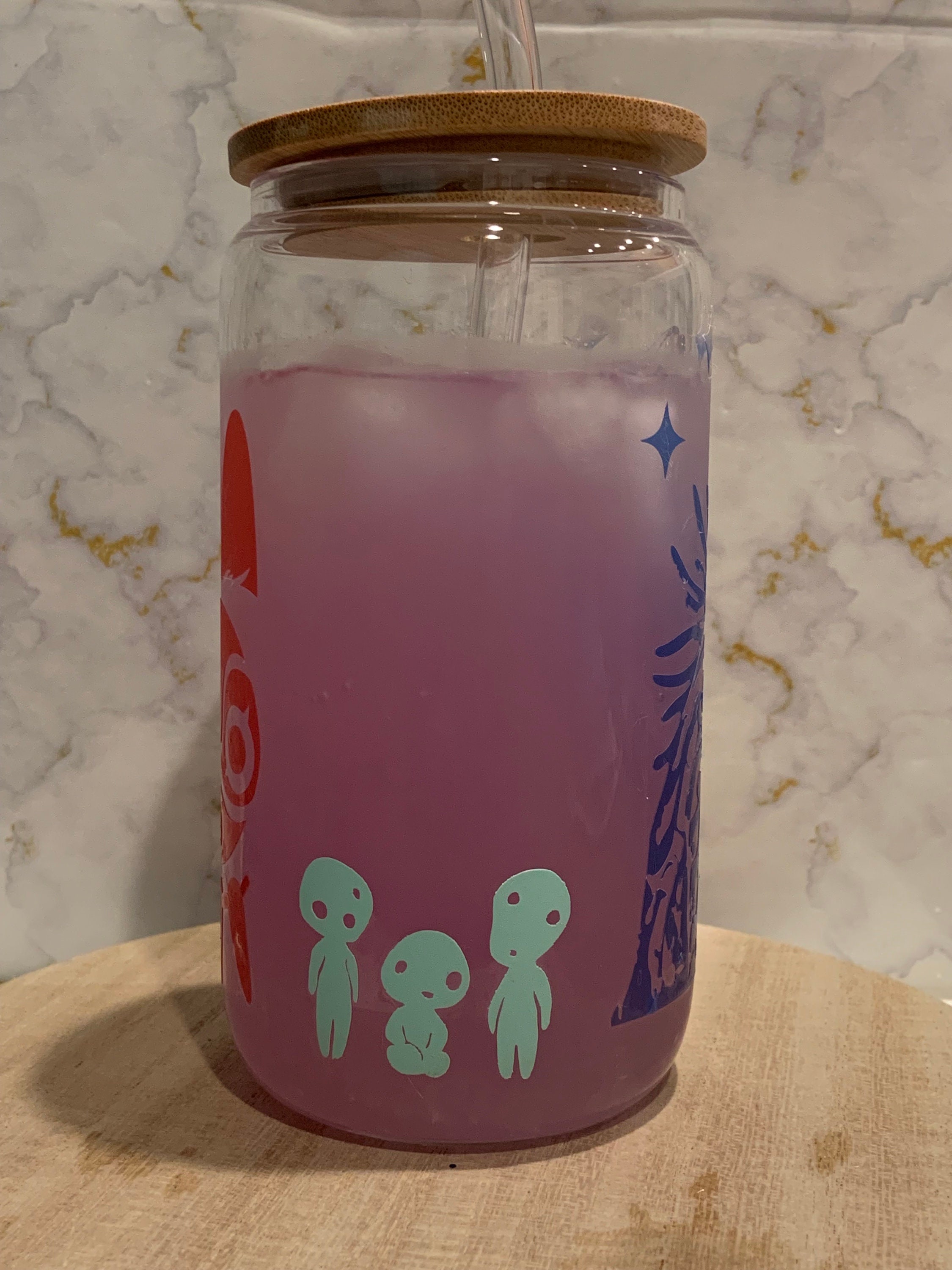 Princess Mononoke Ghibli Studio Color Changing Cup - Etsy