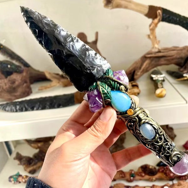 Crystal Dagger - Etsy
