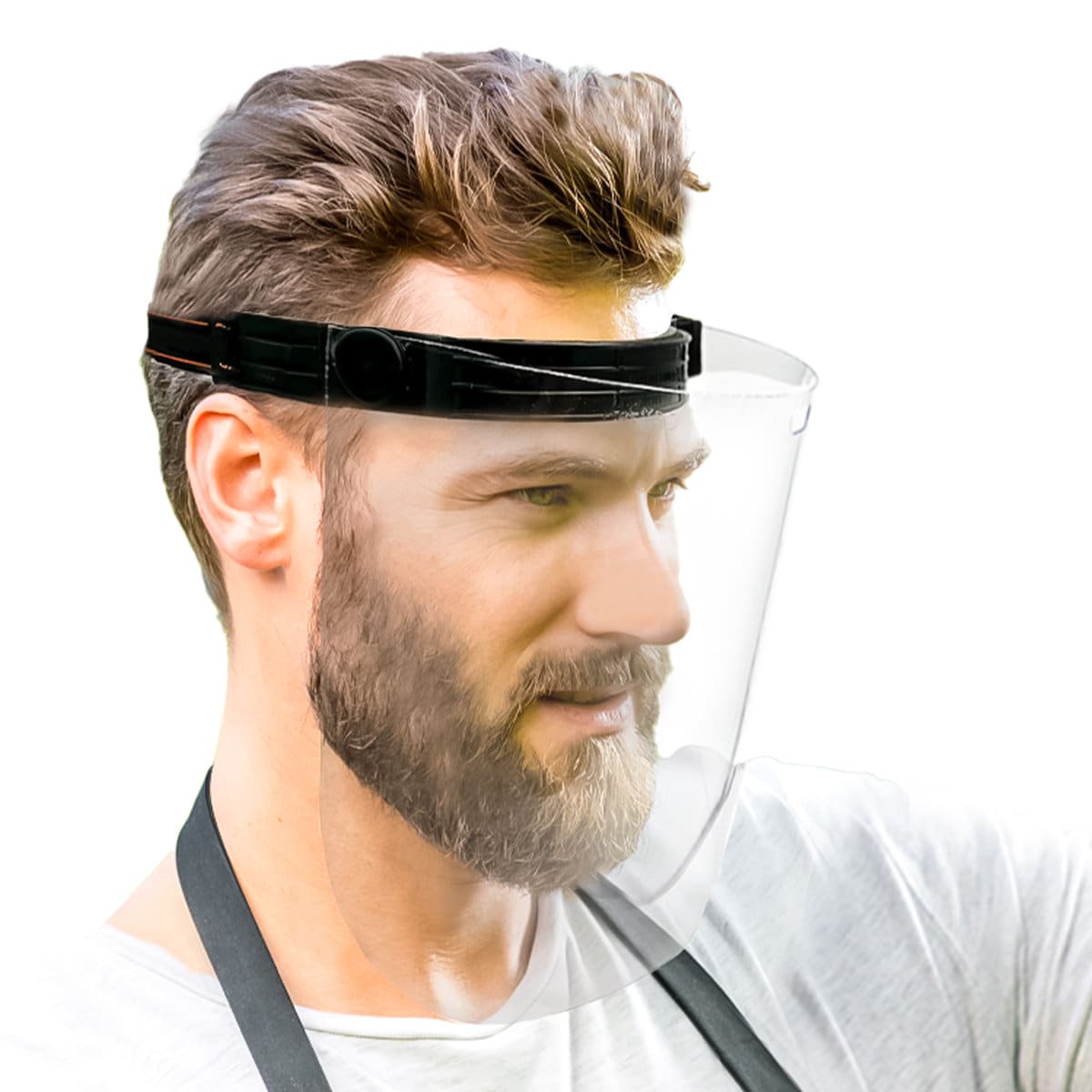 Lucent Path Flip up Face Shield Safety Clear Plastic Visor Anti Fog ...