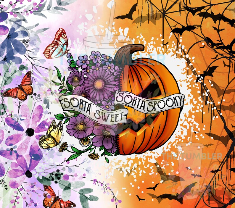 Sorta Sweet Sorta Spooky Halloween Png File for Sublimation - Etsy