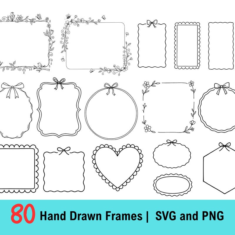 Decorative Girly Frames - Etsy