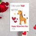 Printable Animals Valentine's Day Cards, Classroom Valentine's Day ...