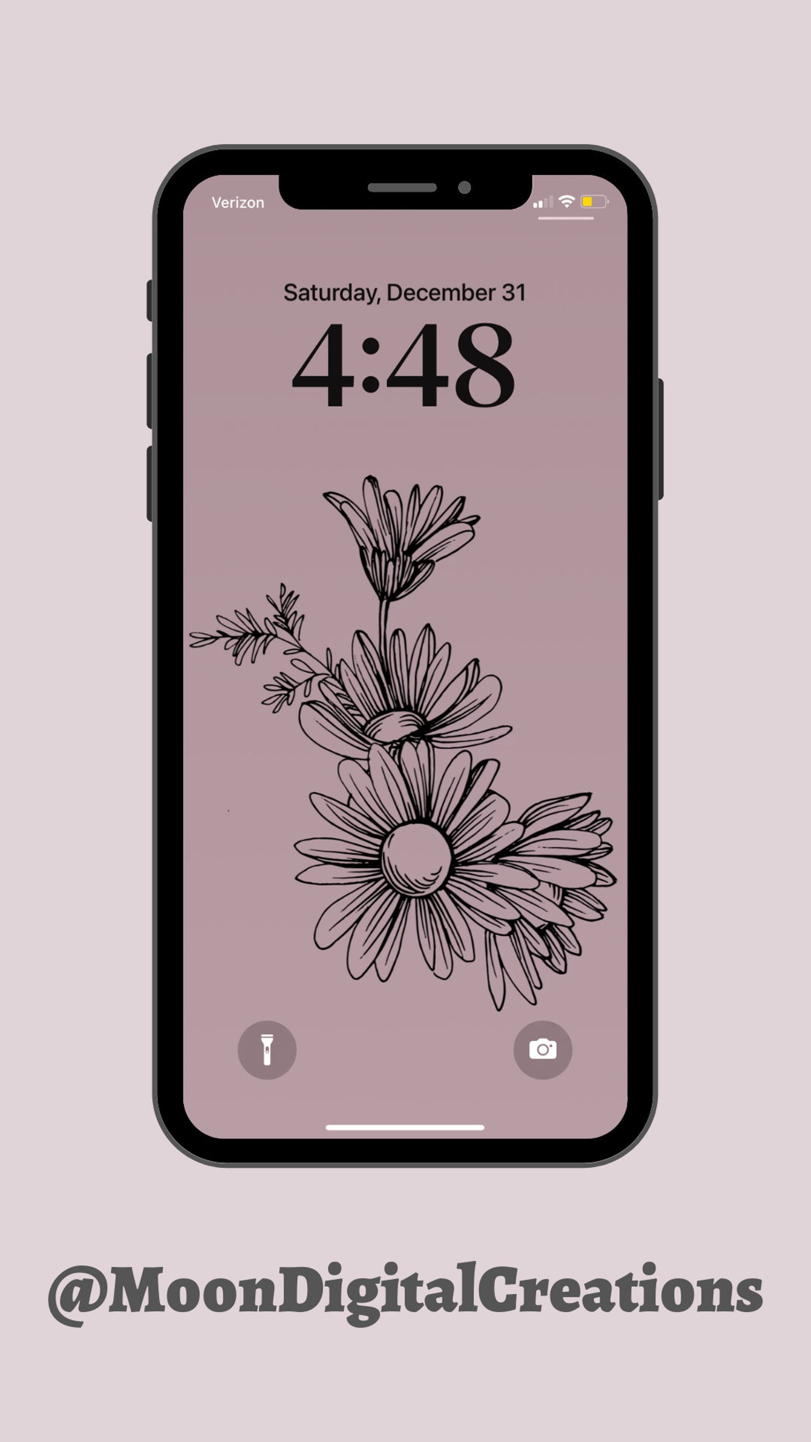 Floral iPhone Lockscreen Wallpapers| Botanical iPhone Wallpaper ...