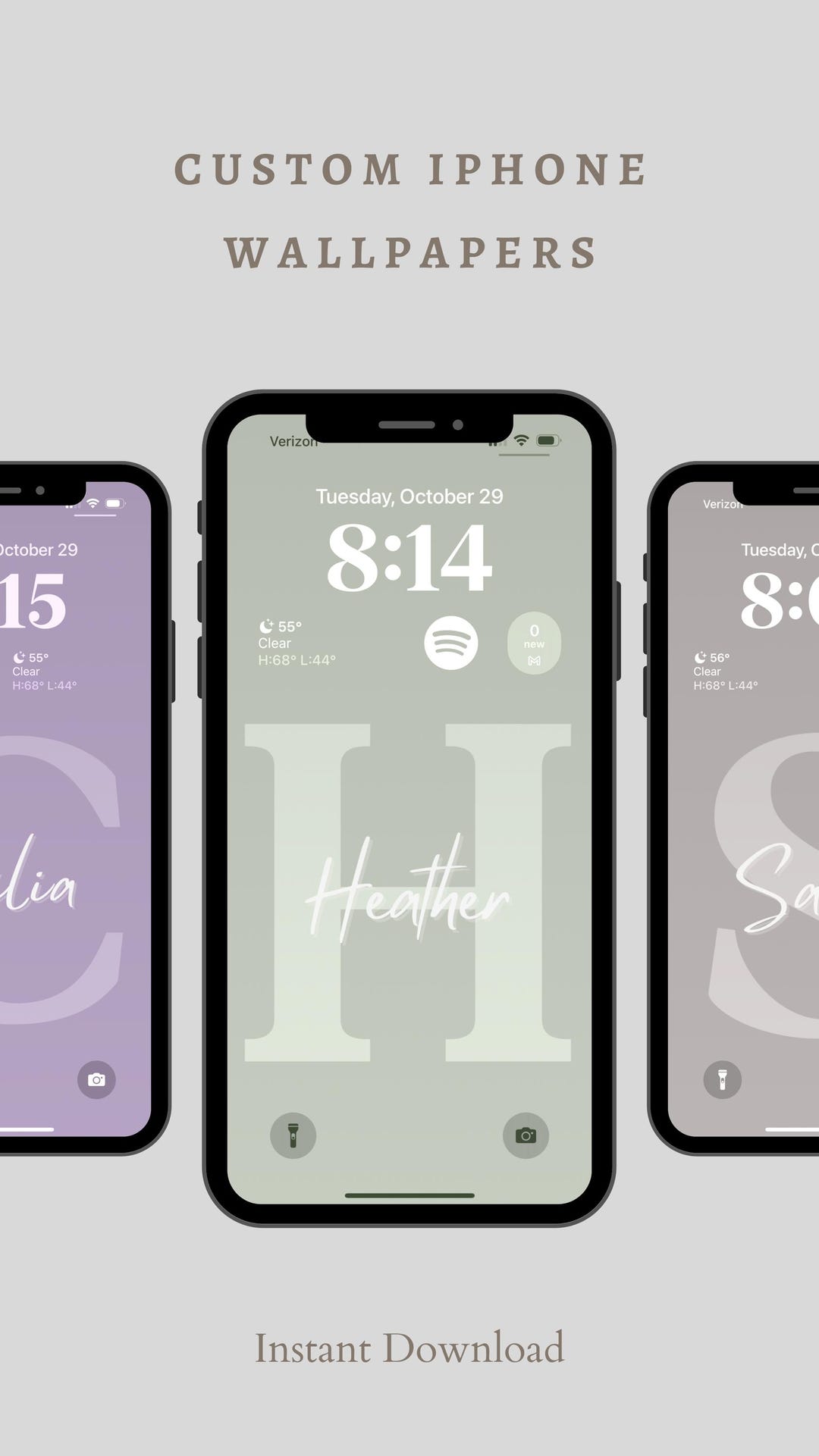 Custom iPhone Wallpapers| Name Custom Wallpaper| Phone Custom ...