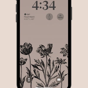 Floral iPhone Lockscreen Wallpapers| Botanical iPhone Wallpaper ...