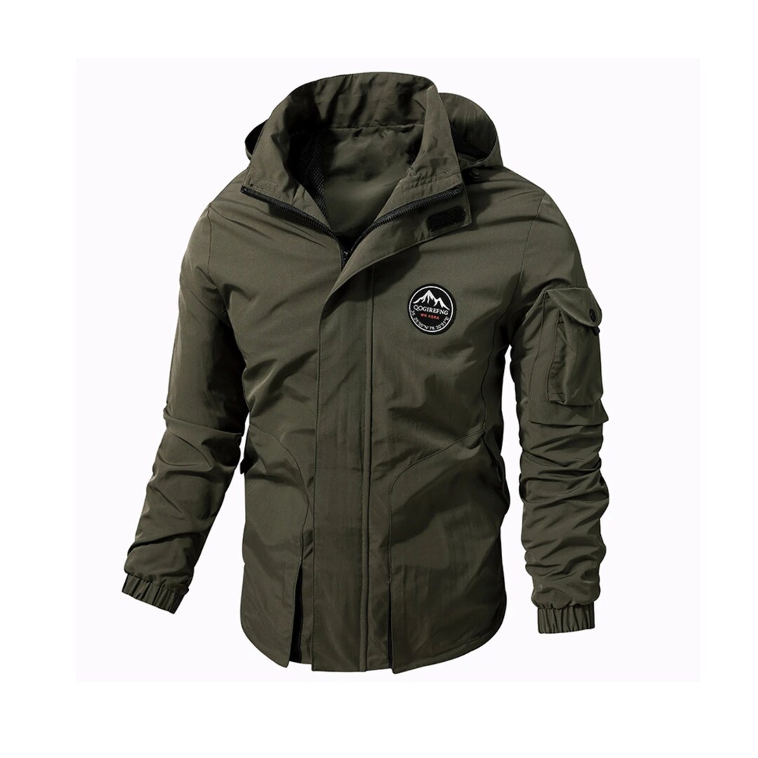 Winter Windbreaker Army Green Thick Breathable Parkas Military - Etsy