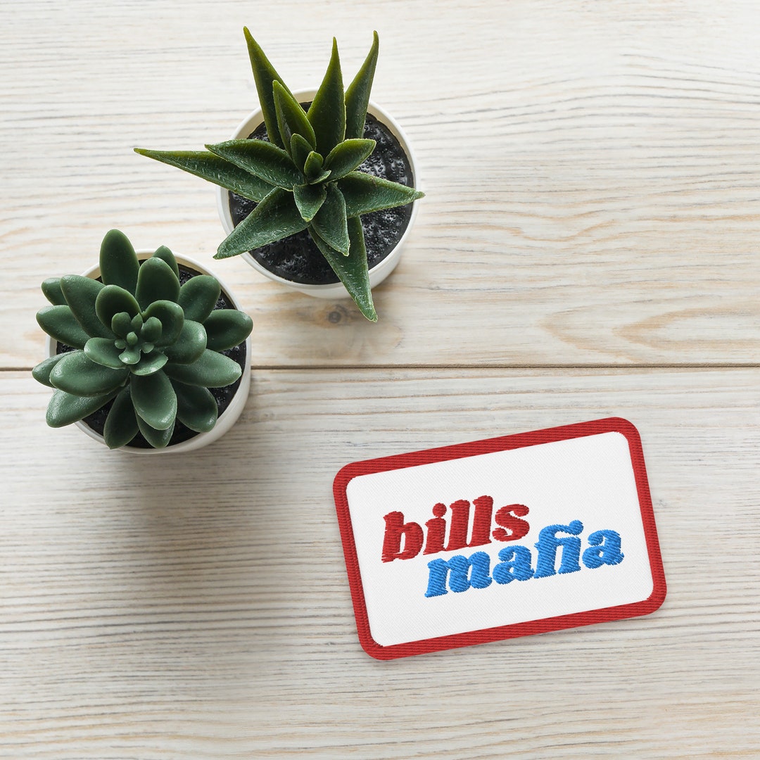 Bills Mafia Embroidered Patches - Etsy