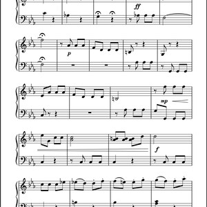 SIMPLIFIED Symphony No. 5 in C Minor | Easy Beethoven Piano Sheet Music ...