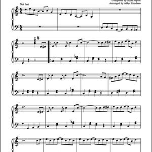 SIMPLIFIED the Entertainer | Easy Joplin Piano Sheet Music - Printable PDF - Etsy