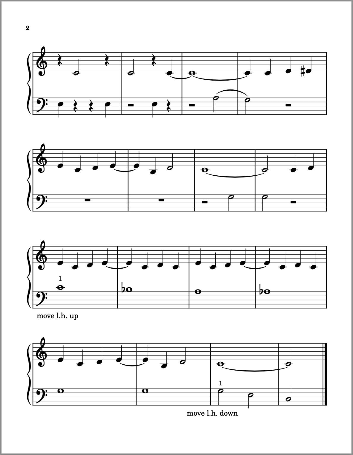 BEGINNER the Entertainer | Easy Joplin Piano Sheet Music - Printable ...