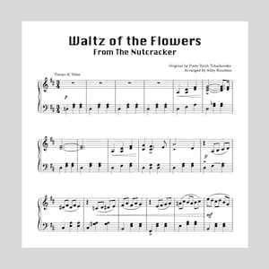 SIMPLIFIED Waltz of the Flowers (from the Nutcracker) | Tchaikovsky ...